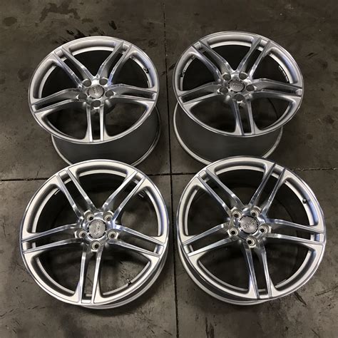 Audi R8 Oem Polished 19 Wheels 2008 2014 Extreme Wheels