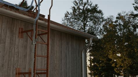 Cwl Safety System Façade Ladder Taksäkerhet And Infästningssystem För