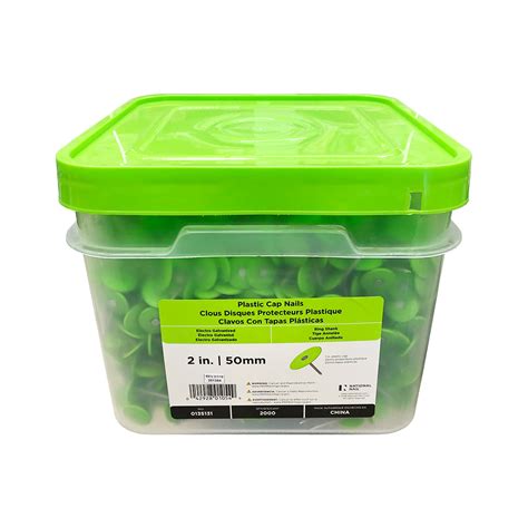 Stinger 2 Plastic Cap Nails 2000 Pack Schillings