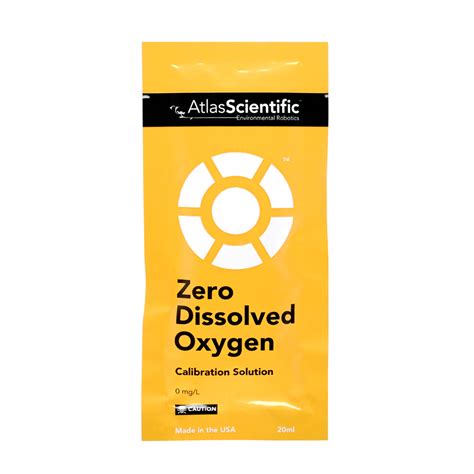 Atlas Scientific Zero Dissolved Oxygen Calibration Solution Pouch Mg