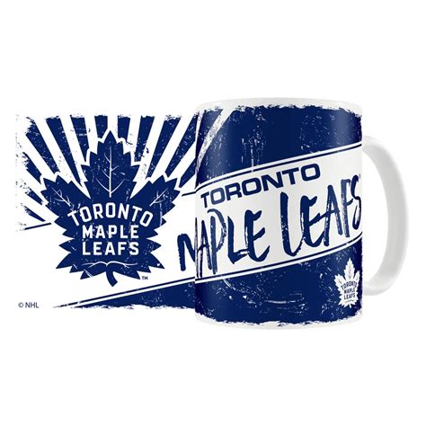 Nhl Toronto Maple Leafs Hockey Team Sublimated Ceramic Coffee Mug 15