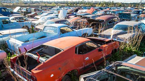 Vintage Junkyard Cars Junkyard Crawl Video Exploring