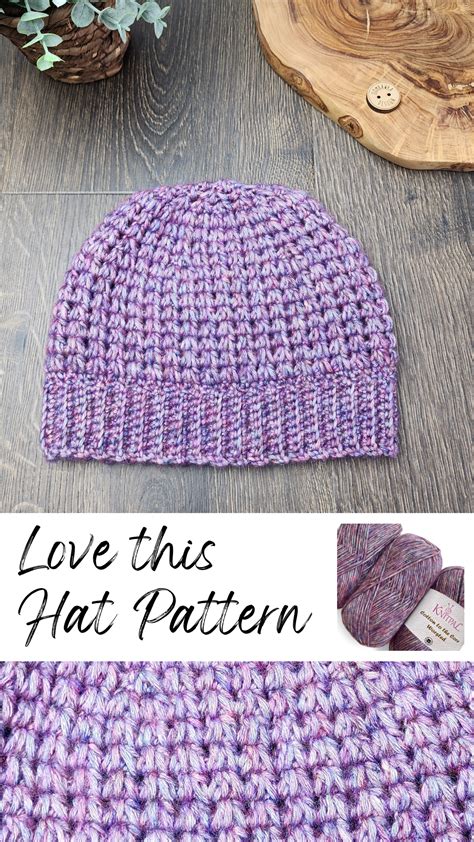 Love This Hat Pattern Crochet Hats Free Pattern Easy Crochet Hat