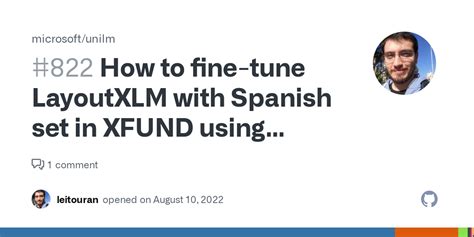 How To Fine Tune Layoutxlm With Spanish Set In Xfund Using Huggingface Transformers · Issue