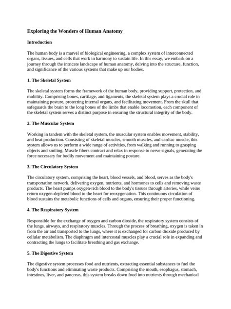 Anatomy Pdf Human Body Muscle