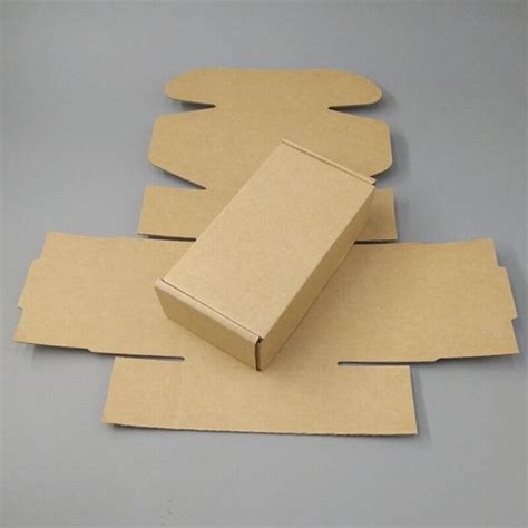 22 5 5 4cm Brown Corrugated Postal Boxes Brown Mai Grandado