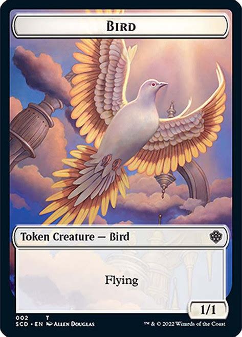 Cat Bird Token Faerie Token Starter Commander Decks Star