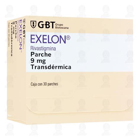 Exelon 9 Mg 30 Parches De Exelon Farmacias Guadalajara
