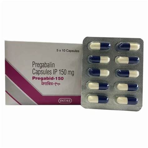 Pregabid 150 Capsule At ₹ 410stripe Nervigesic In Nagpur Id