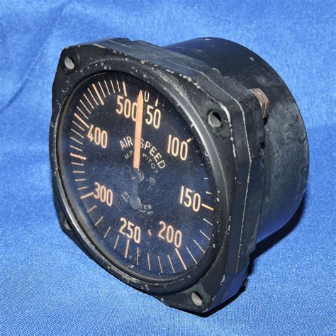 Airspeed Indicator 500 Mph Type D 7 Aeroantique