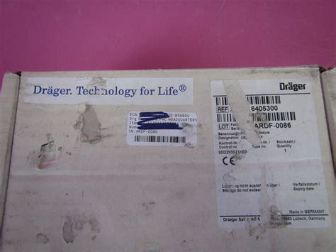 New Draeger Drager Cms Chip Measurement System Portable Spot Check