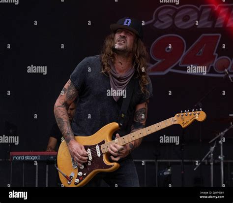 Madison Wisconsin September 4 2022 Josh Steely Of Daughtry During