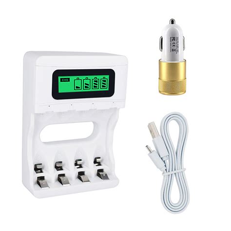 Palo Lcd Display Aaa Aa Battery Charger For Aaa Aa Grandado
