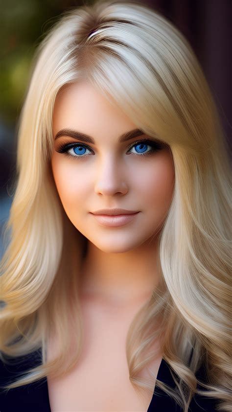Blonde Светлая красота Красота девушек Портрет женщины