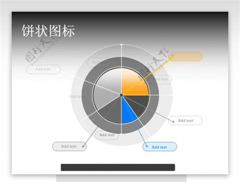 分项介绍饼图图示ppt图片素材 编号05227078 图行天下