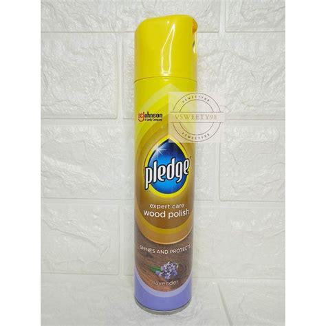 Pledge Wood Polish Lavender 250 Ml Shopee Philippines
