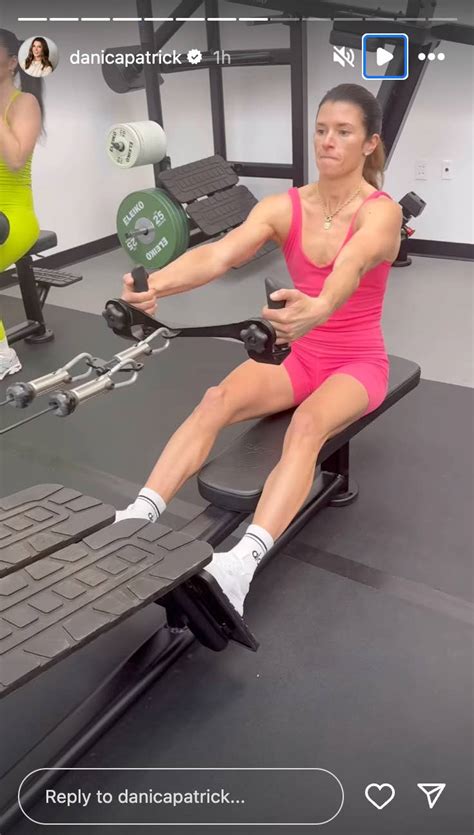 Danica Patrick Stuns In Eye Popping Pink Outfit At The Gym Friday