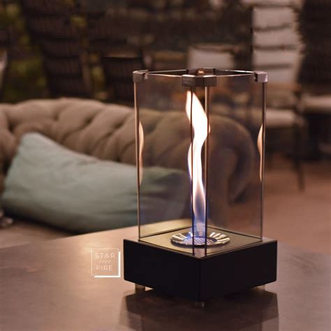 Mini Tornado Beyaz Masaüstü Şömine