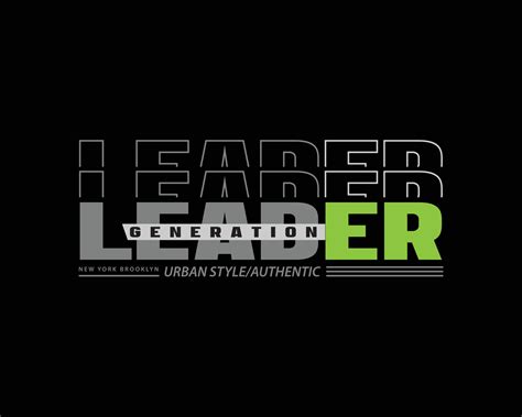 Lead Generation Slogan Typography Theme Vector Illustration T Shirt