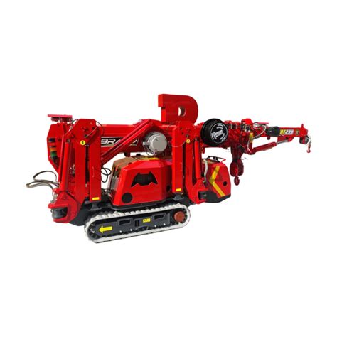 Compact Mini Spider Crane 3 Ton Hydraulic Crawler Telescopic Boom
