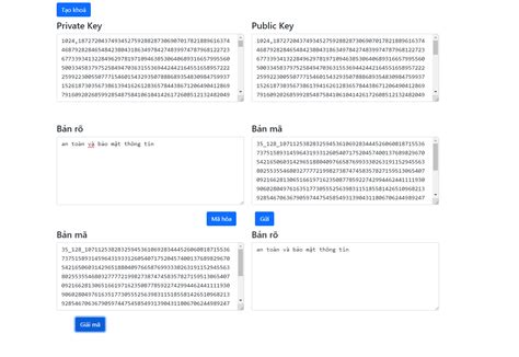 Chia Sẻ Source Code Mã Hóa Và Giải Mã Rsa Bằng Php