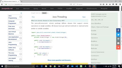 What Are Atomic Classes In Java Concurrency Api Youtube