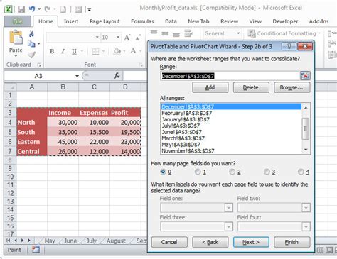 Pivot Table Multiple Date Ranges 2024 2025 Calendar Printable Templates