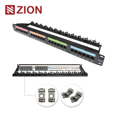 Utp Cat6a 1u 24 Ports Unshielded Patch Panel China Manufacturer Hello