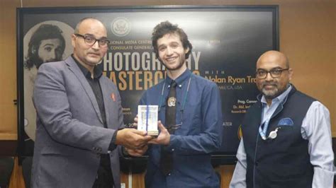 Master Class On Photography By Us Artist Held At Manuu