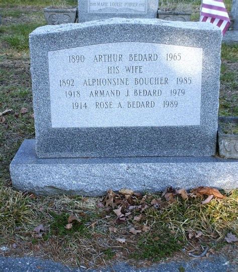 Rose Anne Bedard 1914 1989 Find A Grave Memorial