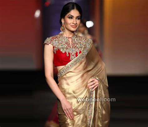 High Neck Blouse Design 17