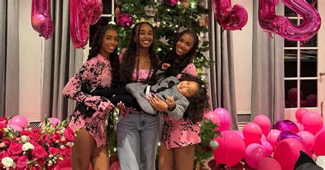 Sean Diddy Combs Twins Jessie And Dlila Celebrate 18th Birthday