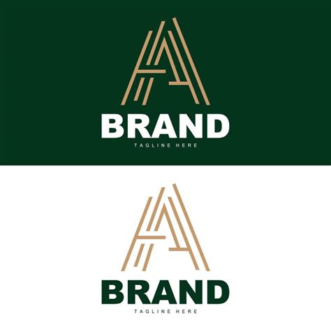 Un Logotipo De Letra Concepto Simple De Diseño De Logotipo Plantilla