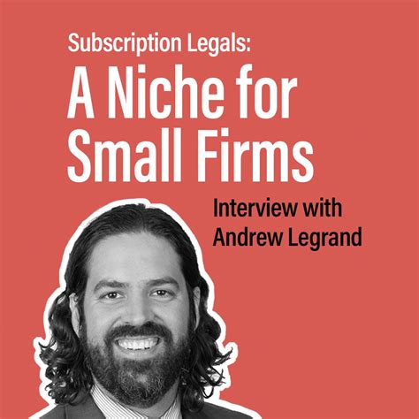 Andrew Legrand Has Been Doing Subscriptions For A While And When We Say A While We Mean Hes