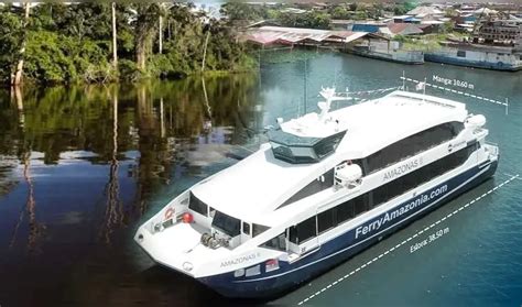 Descubre El Ferry Que Conecta Iquitos Con Santa Rosa En Minutos Ahorra