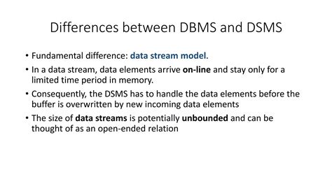 Dbms Vs Dsms Pdf