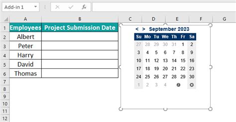 Excel Date Picker Meaning Examples How To Insert