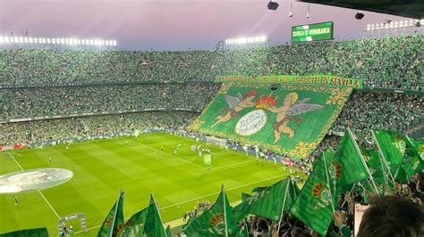 El Gran Derbi Así Ha Sido El Tifo Del Real Betis En El Gran Derbi
