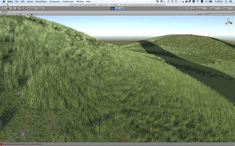 A Replacement For The Default Terrain Grass R Unity3d