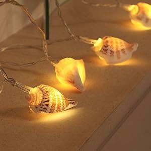 Festive Lights Coquillage Décoration Mer Plage Guirlande Lumineuse 10