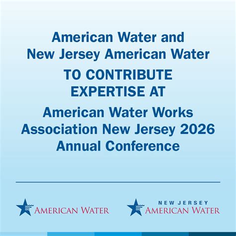 American Water At Awwa Nj 2026 Annual Conference American Water
