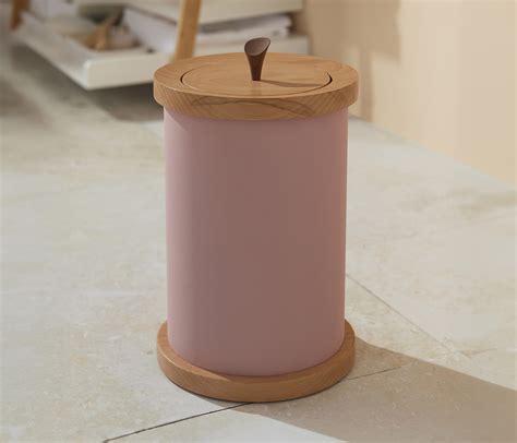 Pink Bathroom Bin