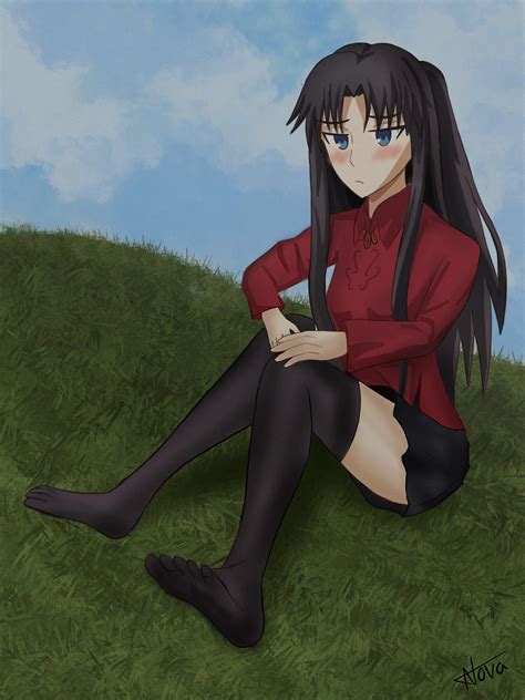 Rin Blushing R Fatestaynight