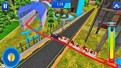 Roller Coaster Train Simulator 2018 Android Commentary Gameplay Youtube