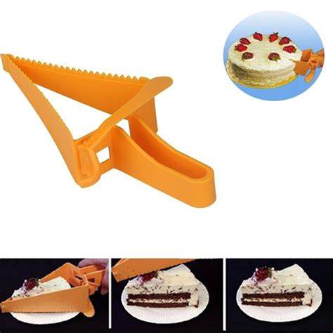 New Cake Pie Slicer Sheet Guide Cutter Server Bread Slice Kitchen