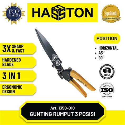 Promo Hasston Gunting Rumput 3 Posisi 1350 010 Jakarta Pusat