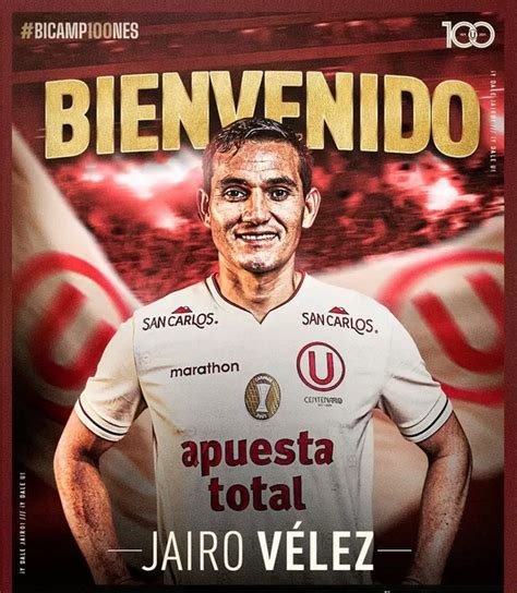 Universitario Hizo Oficial Fichaje De Jairo Vélez América Deportes