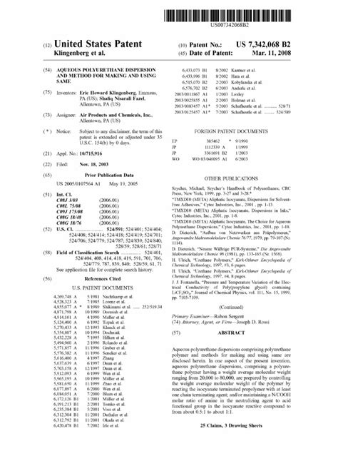 Us7342068 Pc In Solvent List Pdf