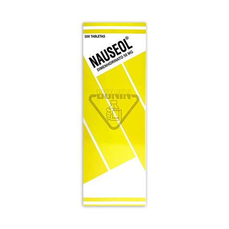 Nauseol 50 Mg X Tableta Farmacias Ave Fenix