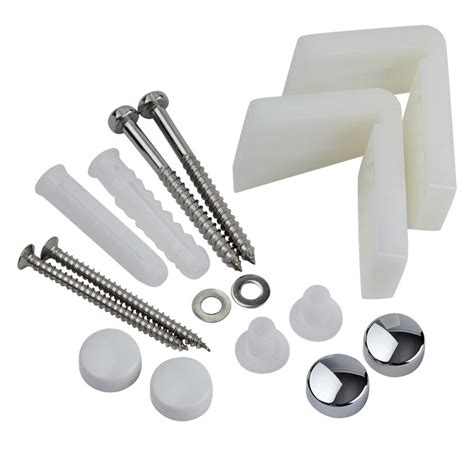 Milano Angled Fixing Kit For Toilet Pans Bidets Or Semi Pedestal